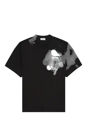 Off-White Short-sleeve Tee /grey - Black