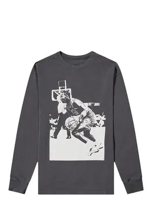 JORDAN X Union J Long-sleeve T-shirt 'off Noir - Black