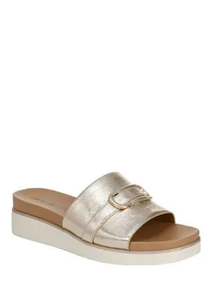 LIFESTRIDE LifeStride Genevieve Platform Sandals Gold