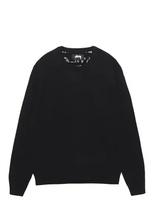 StÜssy Laguna Icon Sweater - Black