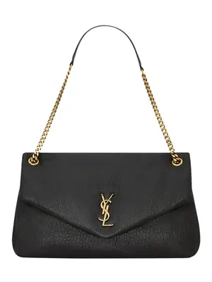 Saint Laurent Large Calypso Chain Bag - Black
