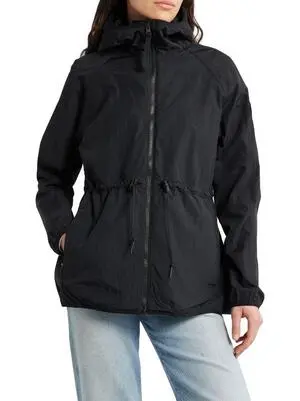 Canada Goose Canada Goose Lundell Water Repellent Hooded Jacket Black