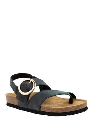 Naot Naot Baltimore Slingback Sandal Charcoal Suede