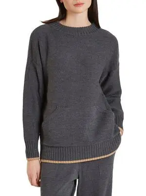 OYUN Oyun Merino Cozy Tunic Sweatshirt Graphite
