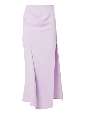 Maticevski Confidant Midi Skirt - Purple