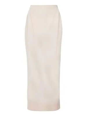 Simone Rocha Sheer Pencil Skirt - Neutrals