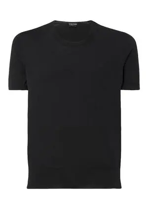TOM FORD Cotton T-shirt - Black