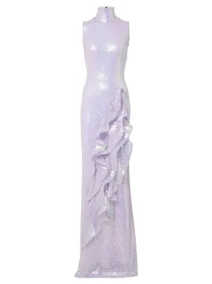 Maticevski Radiella Wave Sequined Gown - Pink