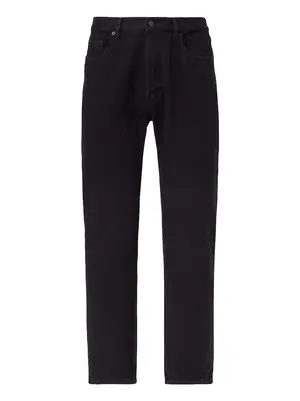 Saint Laurent Straight Leg Jeans - Black
