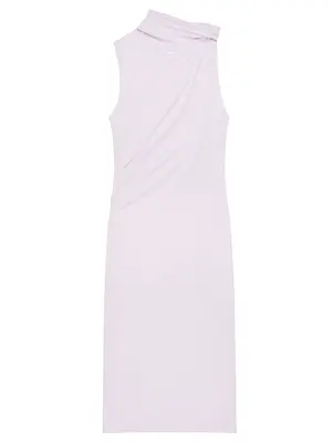 COURREGES Draped Mini Dress - Pink