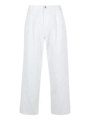 Moschino Cotton Pants - White