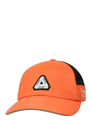 PALACE Military Shell 6panel Cap With Triferg Patch - Orange