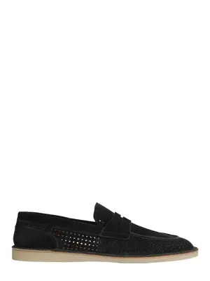 Dolce & Gabbana Calfskin Loafers - Black