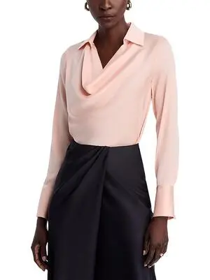 Elie Tahari The Ciaran Blouse - Blush Rose