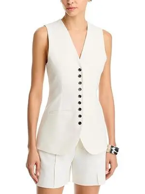 Cinq À Sept Kallen Vest - Ivory