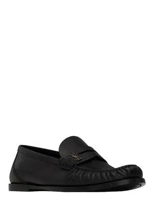 Saint Laurent Loafers - Black Smooth Leather