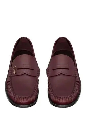 Saint Laurent Loafers - Vendome Red