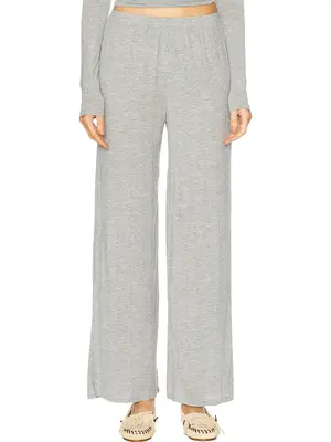 NEGATIVE UNDERWEAR Whipped Track Pant - Heather Grey