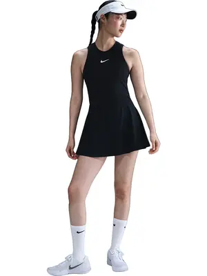 Nike Victory Dri-fit Short Tennis Skirt - Black