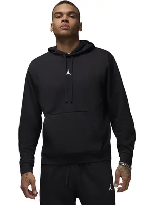 JORDAN Sport Crossover Dri-fit Pullover Hoodie - Black