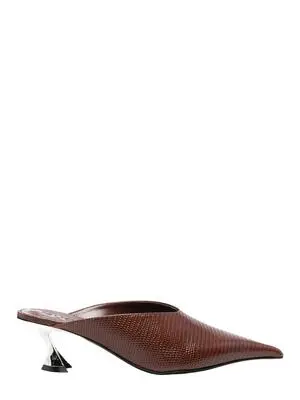 MUGLER Mugler 65mm Lizard-Effect Mules