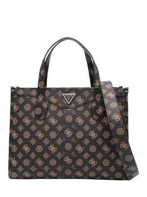 Guess Silvana 4g Tote Bag - Brown