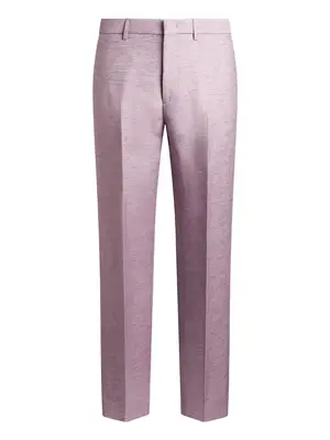 Etro Straight-leg Trousers - Purple