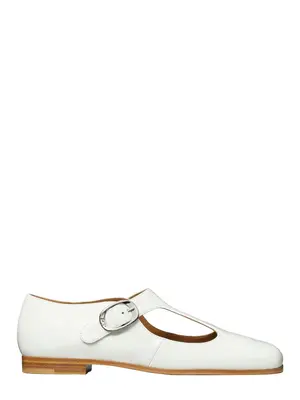 Tory Burch Tory Burch Violet Ballerina Flats White