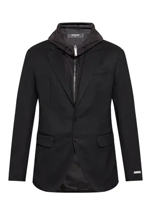 Dsquared2 Layered Blazer - Black