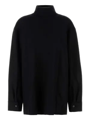 JIL SANDER High-neck Sweater - Black