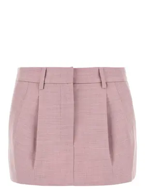 Andamane Pleated Mini Skirt - Pink