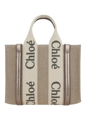 Chloé Small Woody Tote - Neutrals