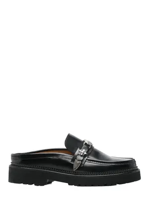 TOGA VIRILIS Leather Loafers - Black