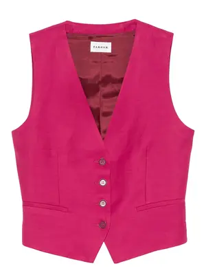 P.a.r.o.s.h V-neck Waistcoat - Pink