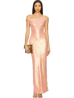 Superdown Tianna Gown - Pink Champagne