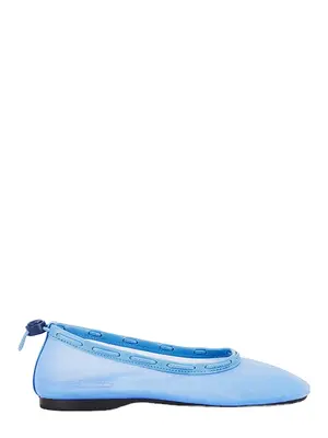 ALOHAS Gill Mesh Ballet Flats Blue