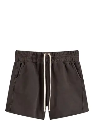LES TIEN Heavyweight Yacht Shorts - Vintage Black