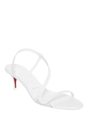 CHRISTIAN LOUBOUTIN Rosalie Slingback Sandal - Bianco