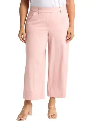 Wit & Wisdom Glider Skyrise Wide Leg Pants - Rose Bloom