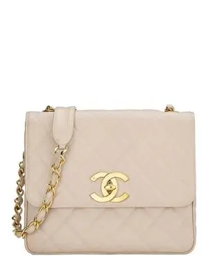 CHANEL Quilted Caviar Square Flap