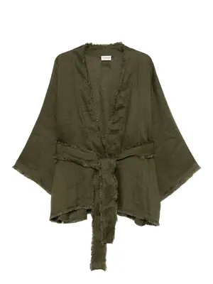 P.a.r.o.s.h Linen Jacket - Green
