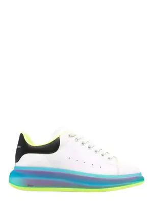 Alexander McQueen Oversized Contrasting-Sole Sneakers White