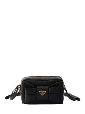Prada Re-nylon Mini Shoulder Bag - Black