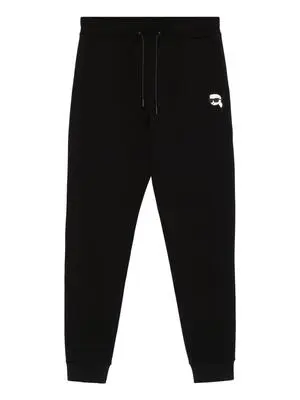 KARL LAGERFELD Karl Ikon-patch Track Pants