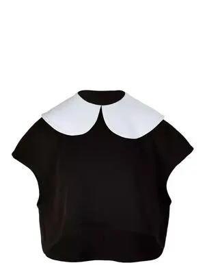 IOANA CIOLACU Orchid Top - Black