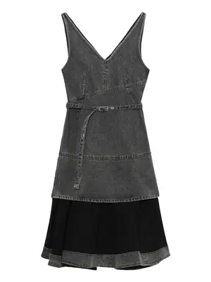 3.1 Phillip Lim Denim Skirt - Grey