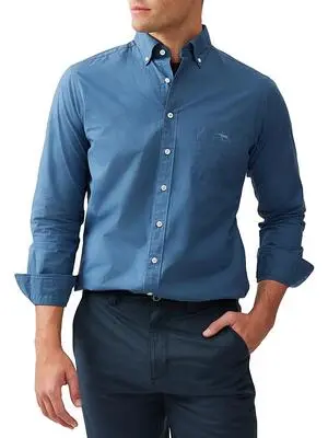 Rodd & Gunn Hendrick Slim Fit Button Down Shirt - Bluejay