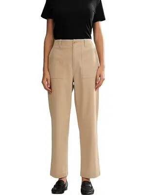 Jenni Kayne Twill Ranger Trousers - Sand