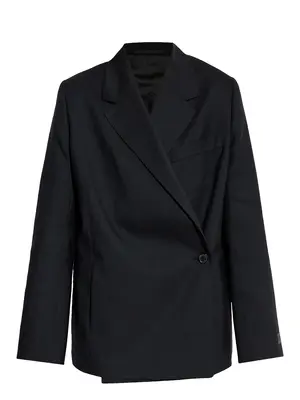 Kenzo Virgin Wool Blazer - Black