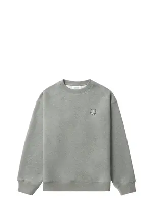 Maison Kitsuné Bold Fox Head-patch Sweatshirt - Grey